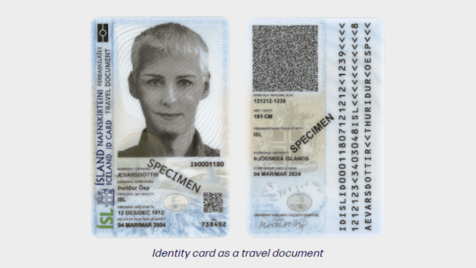 Iceland Launches New ID Card That Replaces Passport for Travel Within EEA